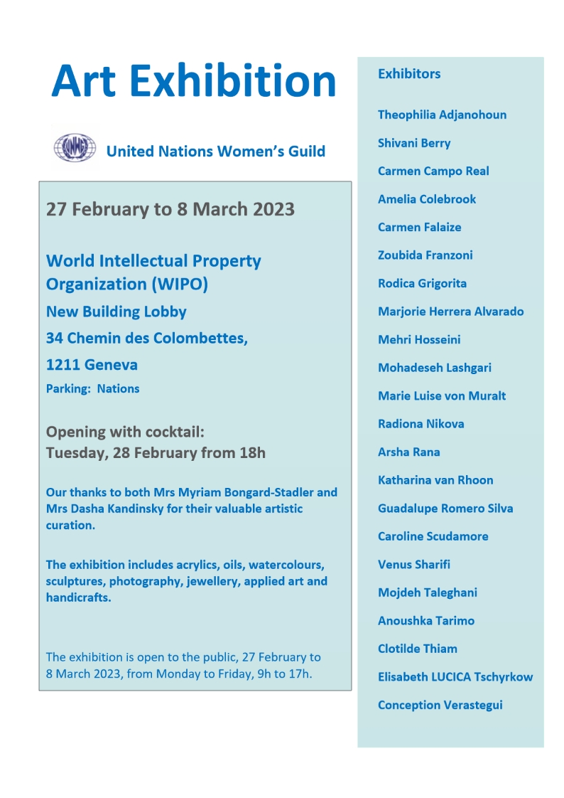 Special Event - Art Exhibition - UNWG Geneva